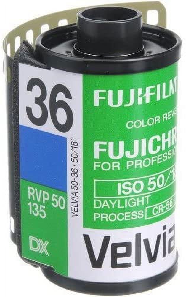 Fuji Velvia RVP-135-36 50ASA Slide Film - Walmart.com