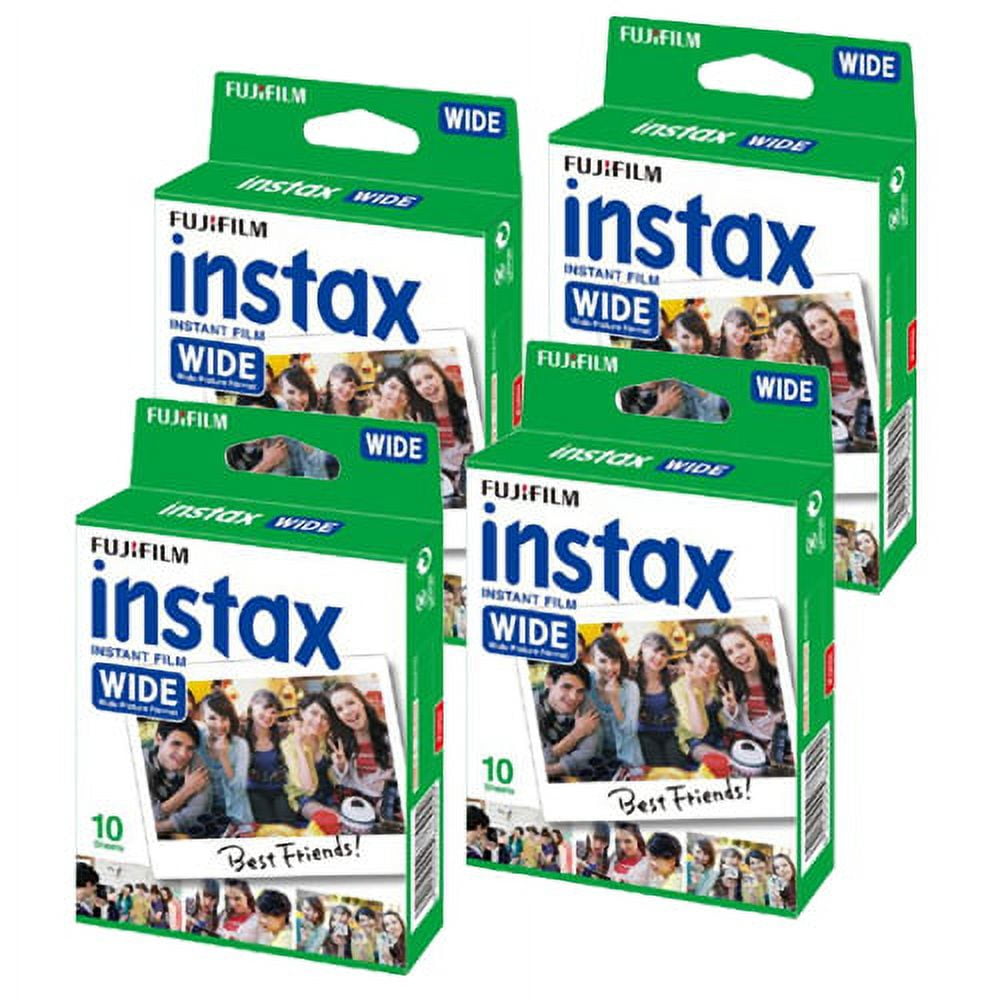 FujiFilm Instax Wide Picture Format 40 Instant Film Sheets - From Bulk ...
