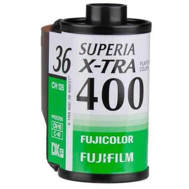 Fujicolor Superia X-TRA 400 Color Negative Film ISO 400, 35mm Size, 36 Exposure - Walmart.com