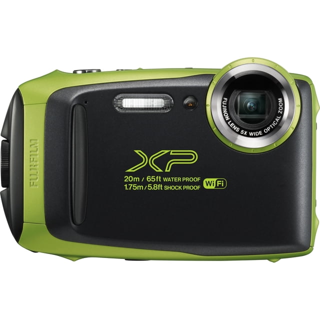 Fujifilm FinePix XP130 Waterproof Action Camera, Lime Green - Walmart.com