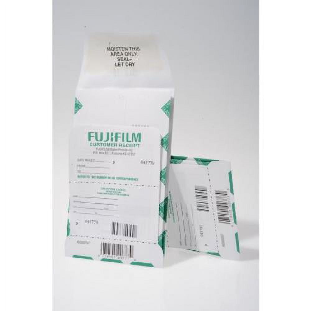 Fujifilm Fuji Pre-Paid Processing Mailer for 1 Roll 35mm or 120mm E-6 ... Fujifilm Fuji Pre-Paid Processing Mailer for 1 Roll 35mm or 120mm E-6 ...