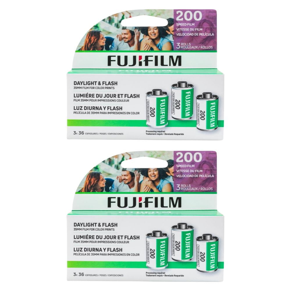 Fujifilm Fujicolor 200 Color Negative Film for ISO 200 Camera, 35mm ...