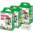 Fujifilm INSTAX Mini Instant Film, Polaroid Refill Photo, 50 Sheets ...