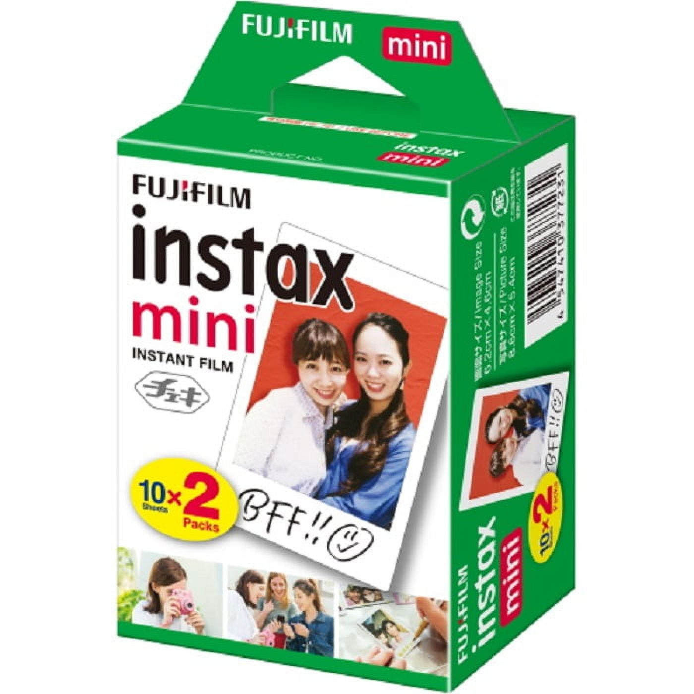 Fujifilm Instax Mini Instant Film Pack - ISO 800, Refill for Instax ...