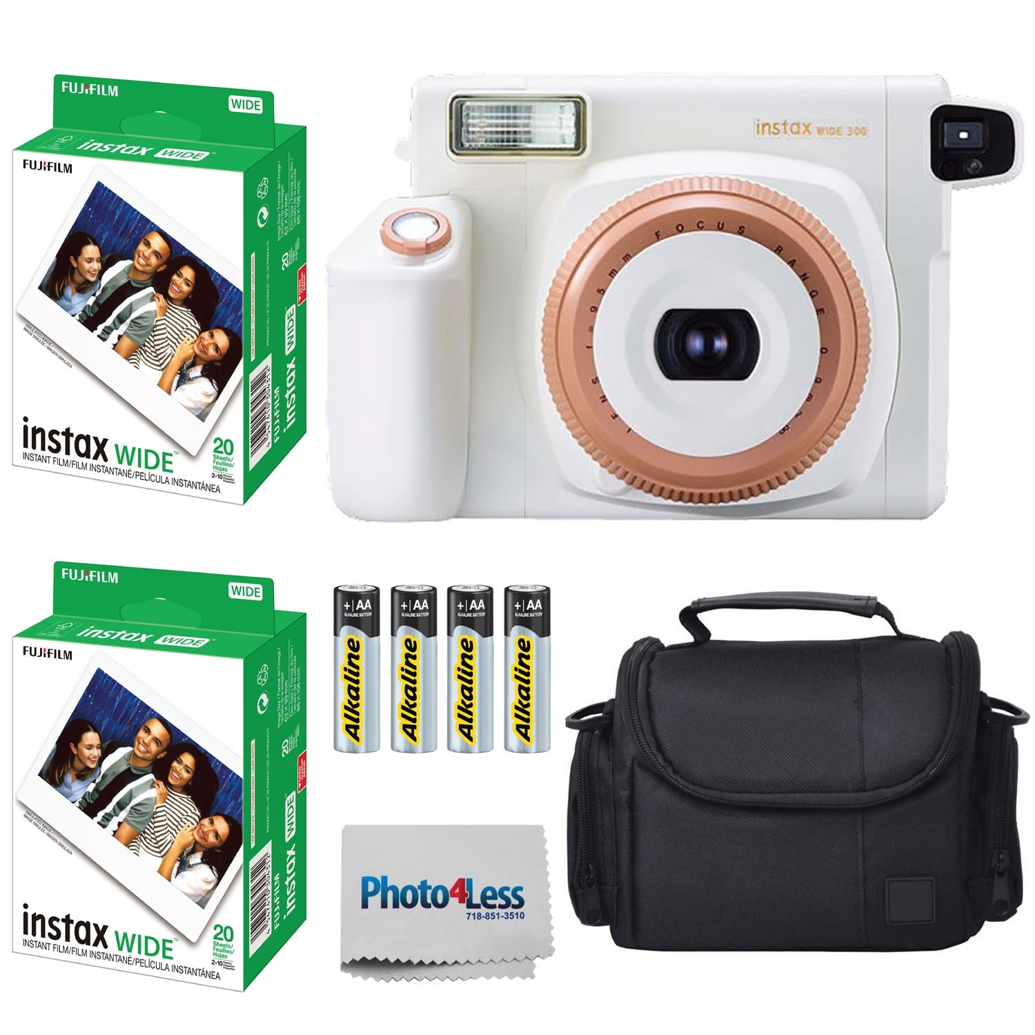 Fujifilm INSTAX Wide 300 Instant Camera Bundle with Pictures Set ...