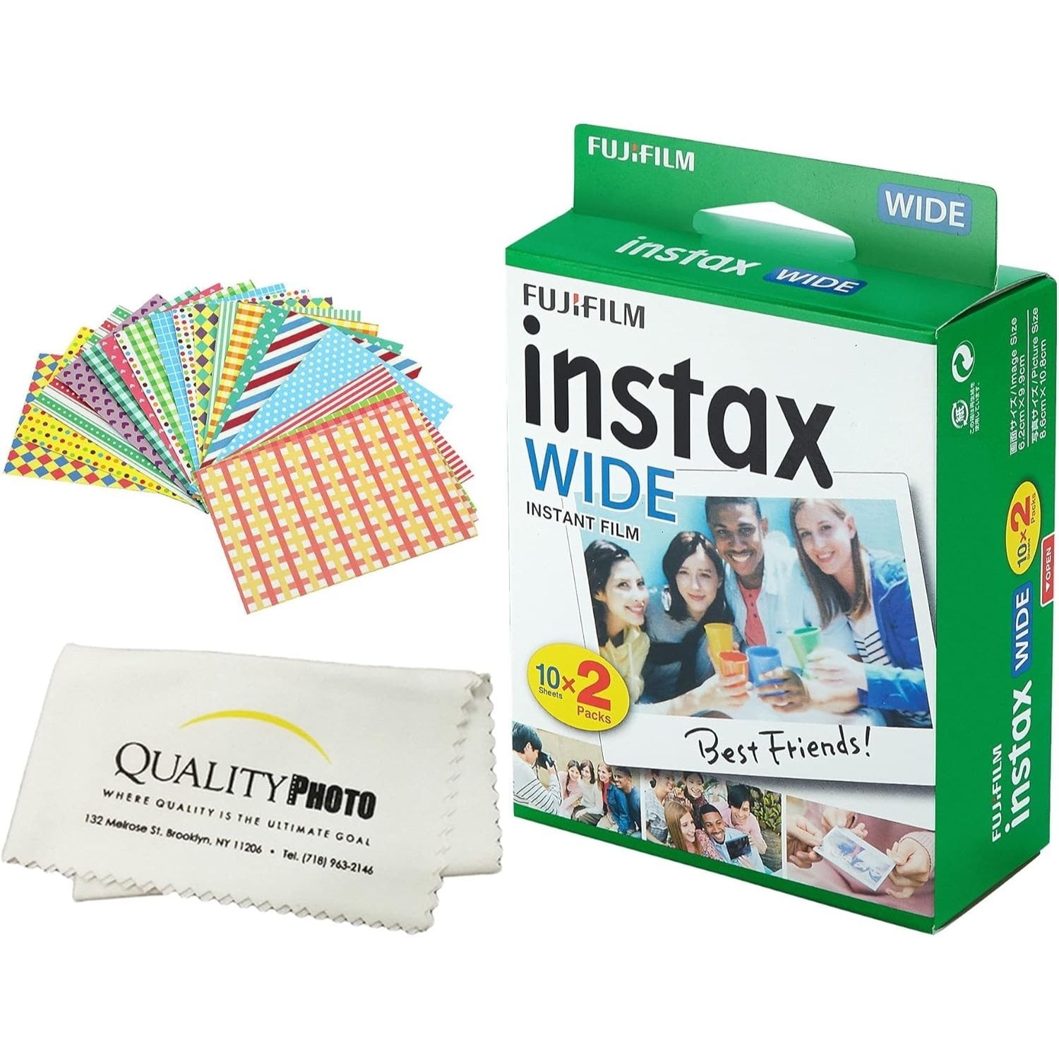 Fujifilm INSTAX Wide Instant Film (White) for Fujifilm Instax Wide ...