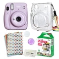 Fujifilm Instax Mini 11 Camera with Clear Case, films and stickers ...