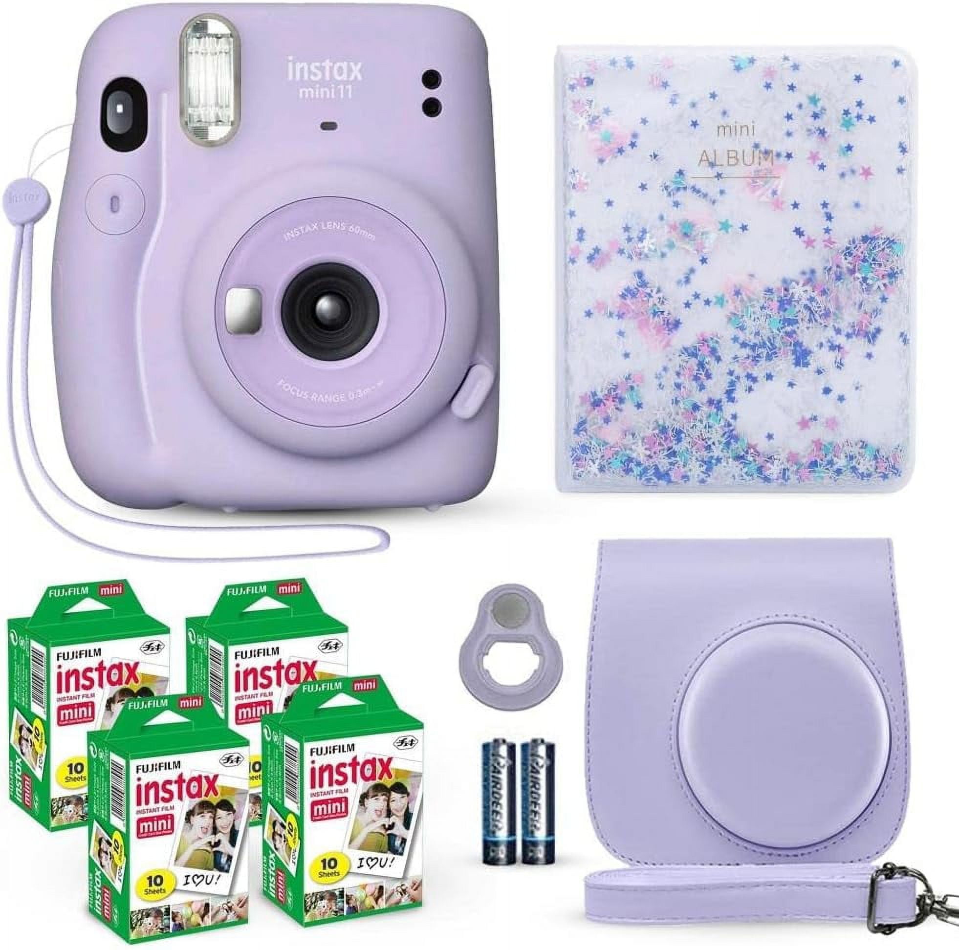 Fujifilm Instax Mini 11 Instant Camera Film, Lilac Purple - Walmart.com