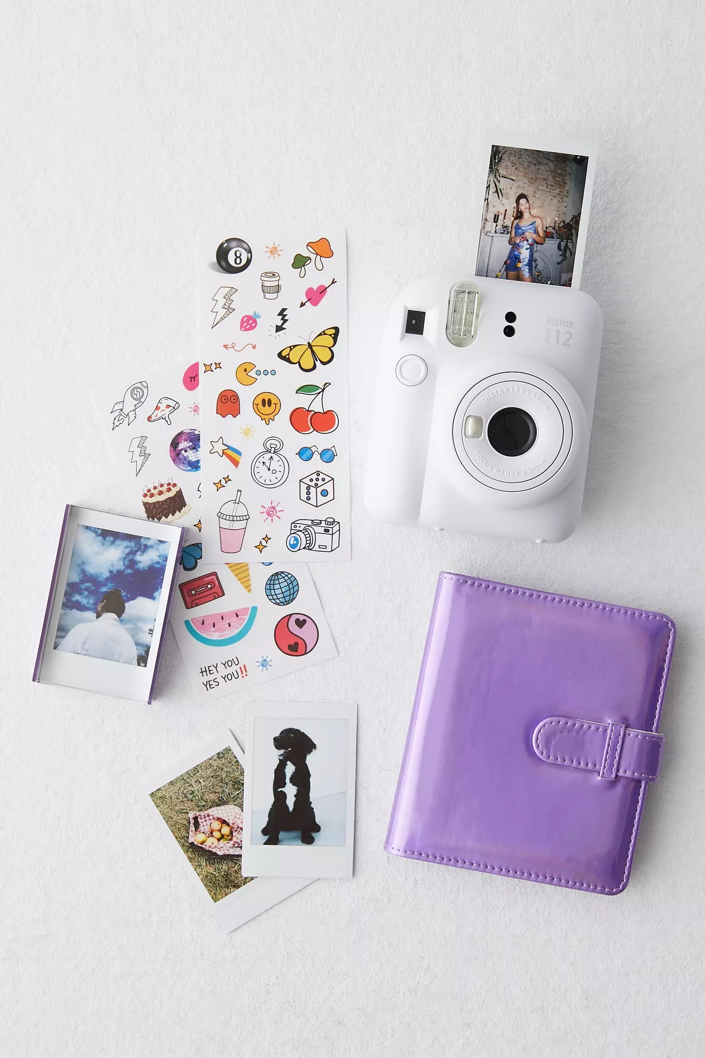 Fujifilm Instax Mini 12 White (Exclusive) Bundle - Walmart.com
