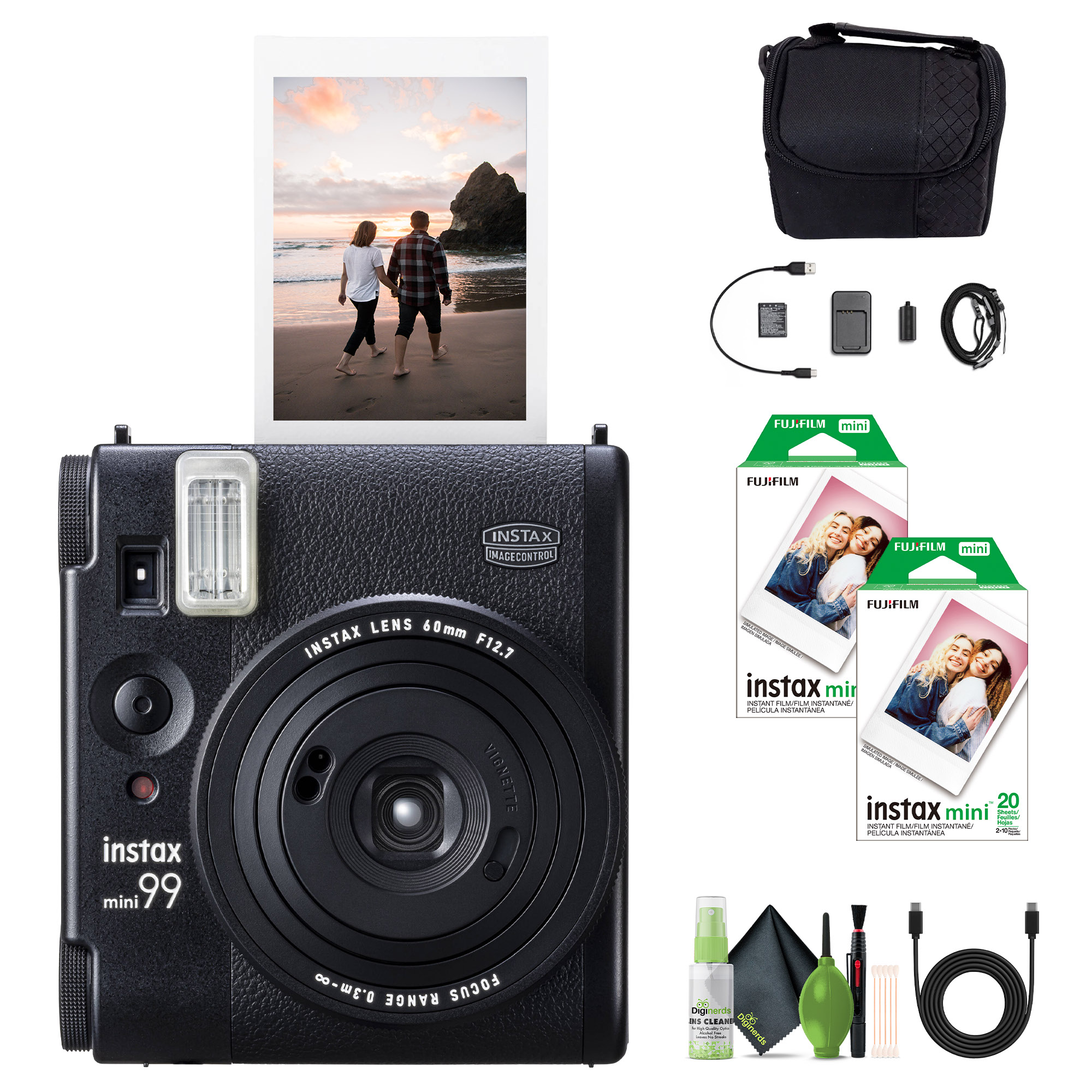 Fujifilm Instax Mini 7S Instant Camera (with 10-pack film) - Lavender ...