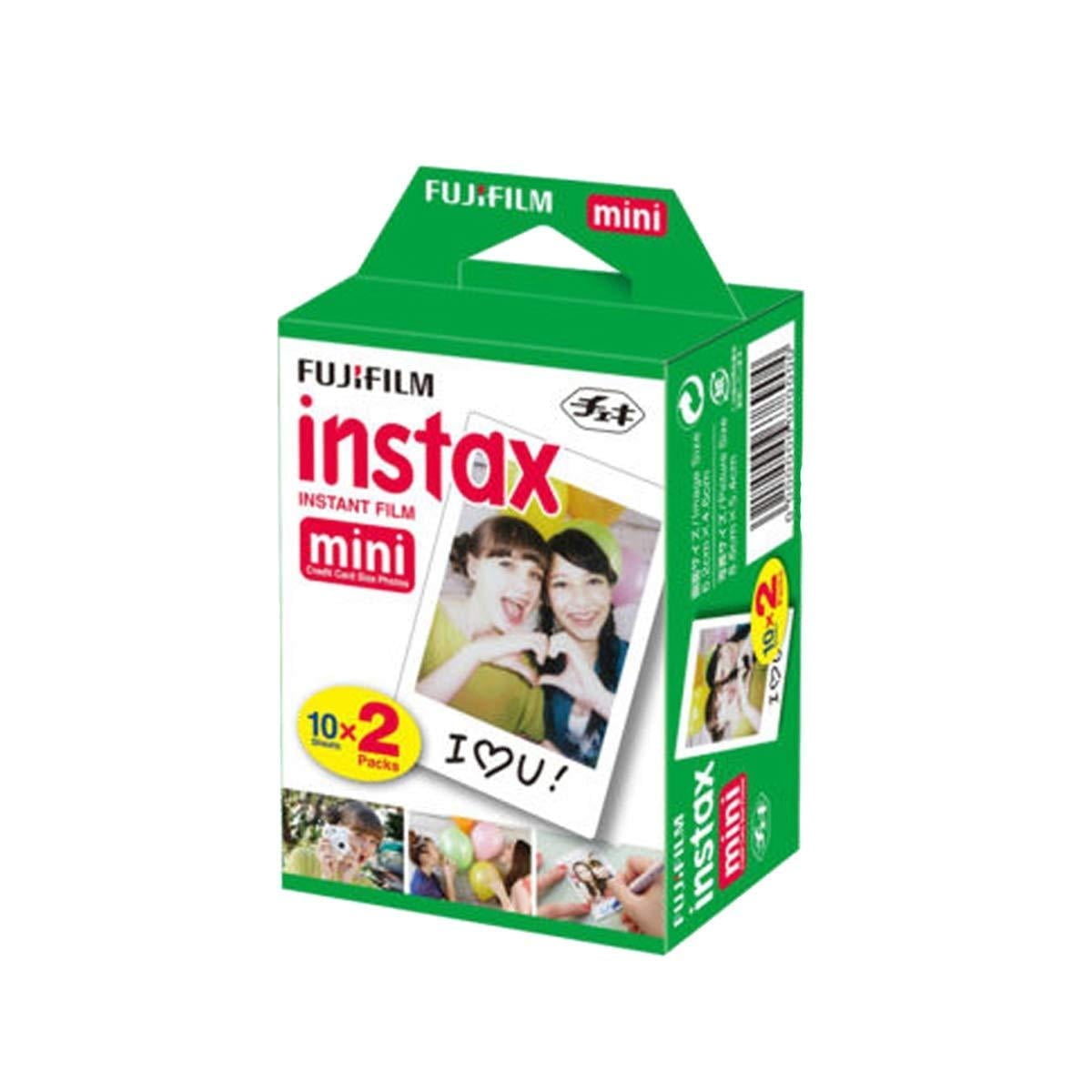Fujifilm INSTAX Mini 9 Instant Film, Value 2 Pack of 20 Color Sheets ...