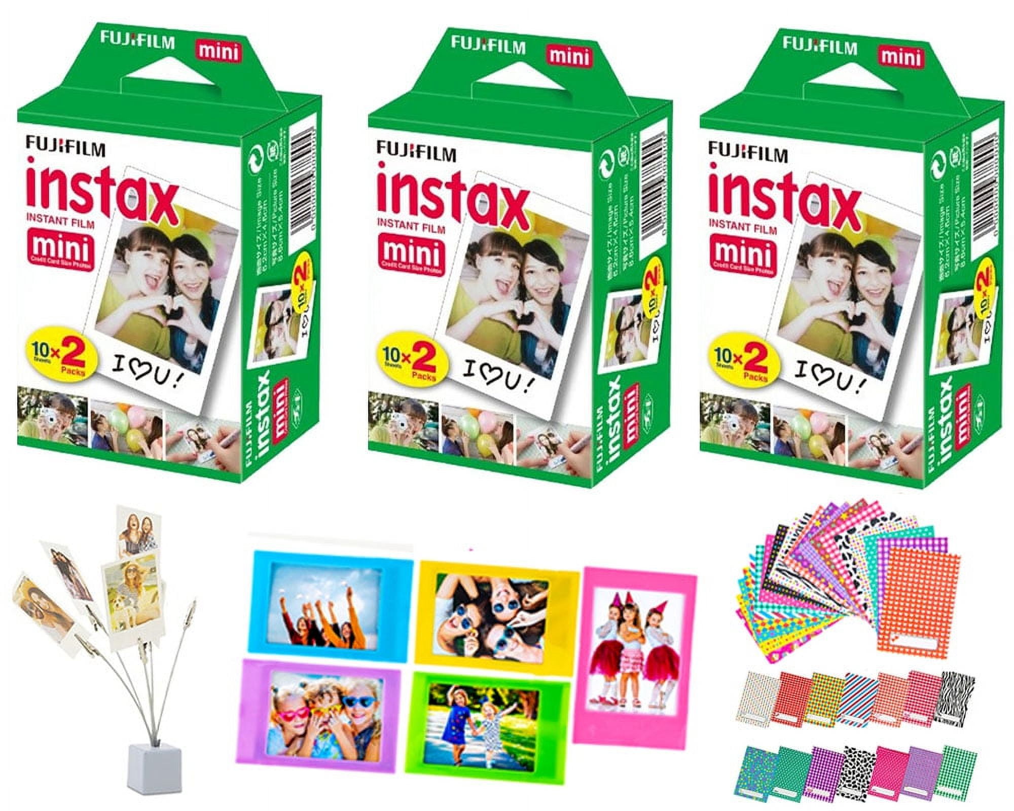 Fujifilm Instax Mini Instant Film Bulk Value Set (3 Twin Packs, 60 ...