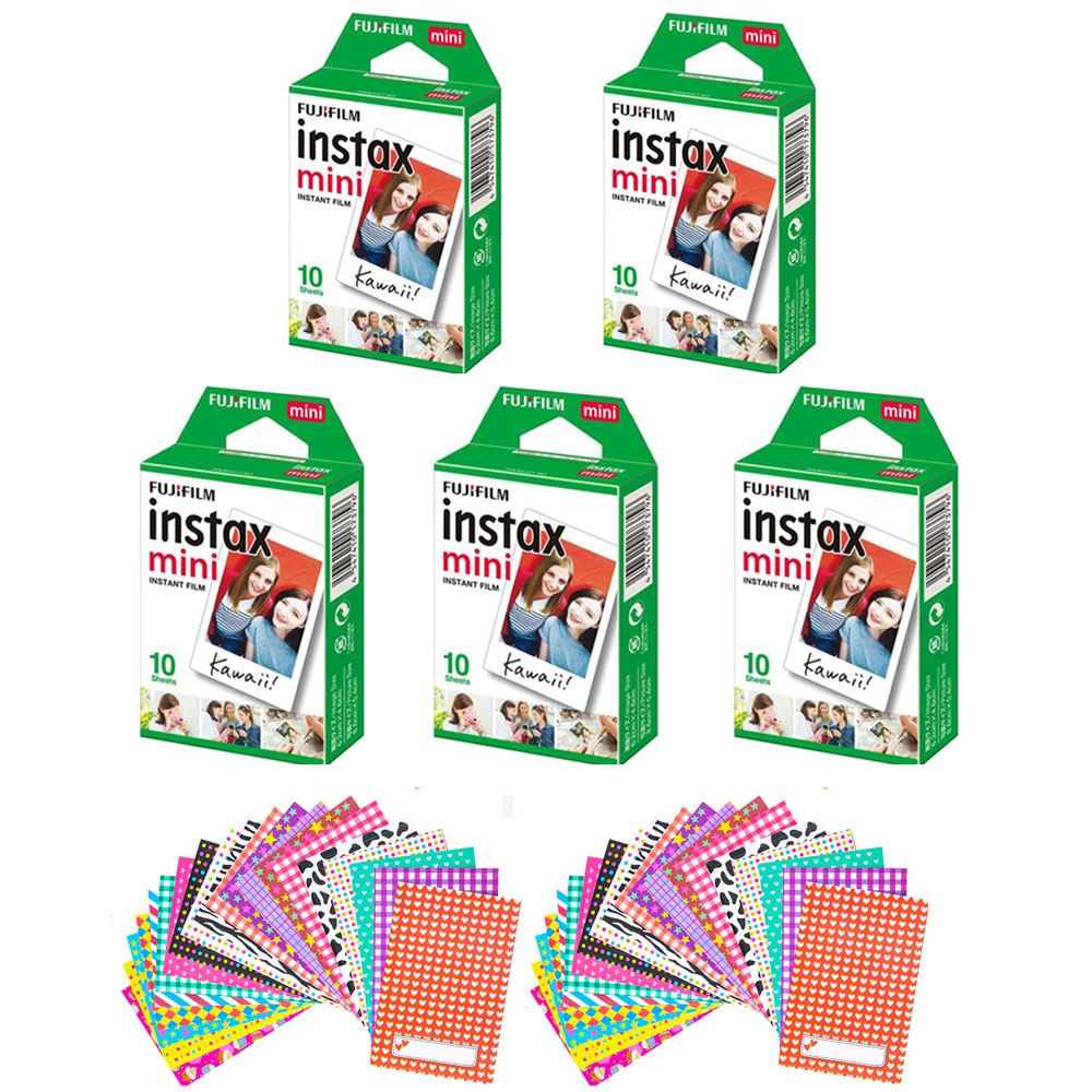 Fujifilm Instax Mini Instant Film, 50 Sheets - Walmart.com
