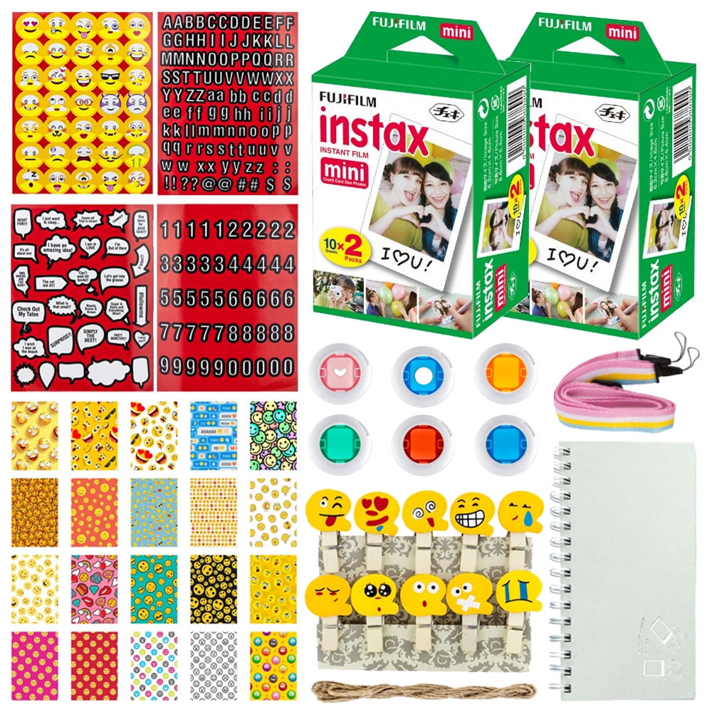 Fujifilm Instax Mini Twin Pack Instant Film (40 Exposures ...