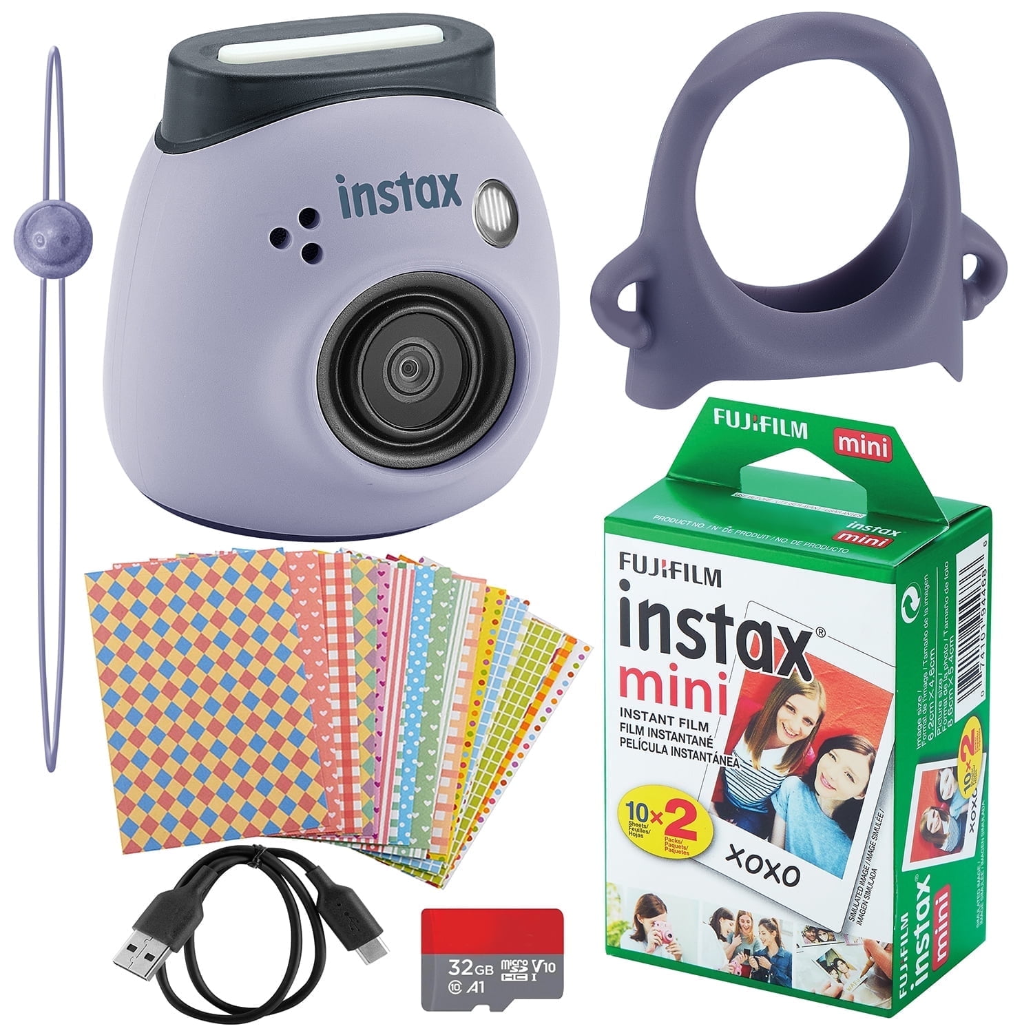 Fujifilm Instax Pal Digital Camera 20 Fujifilm Mini Films Decorative ...