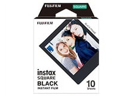 Fujifilm Instax SQUARE Black Frame - Instant Picture Insta Photo Paper ...