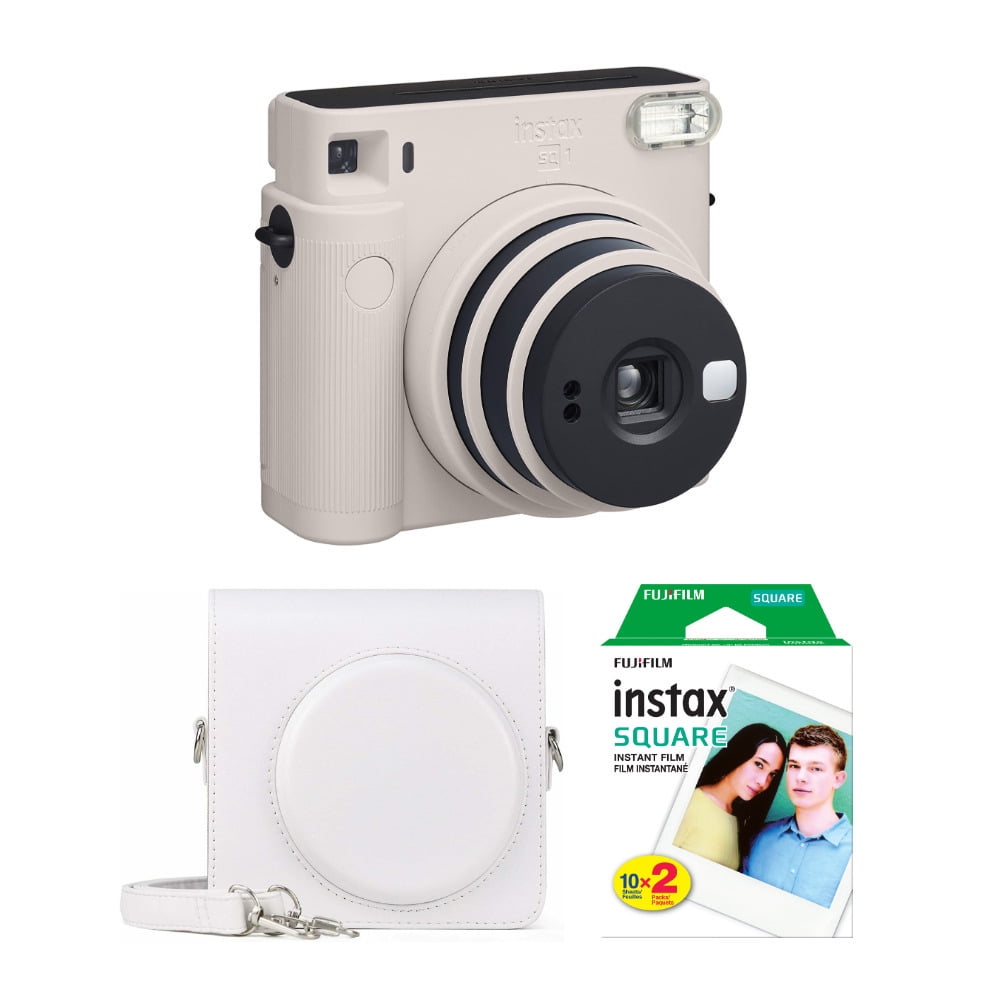 Fujifilm Instax Square SQ1 Instant Camera Starter Set - Chalk White ...