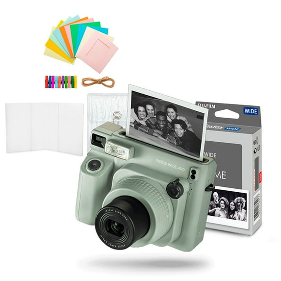 Fujifilm Instax Wide 400 Camera with Built-In Automatic Electronic ...