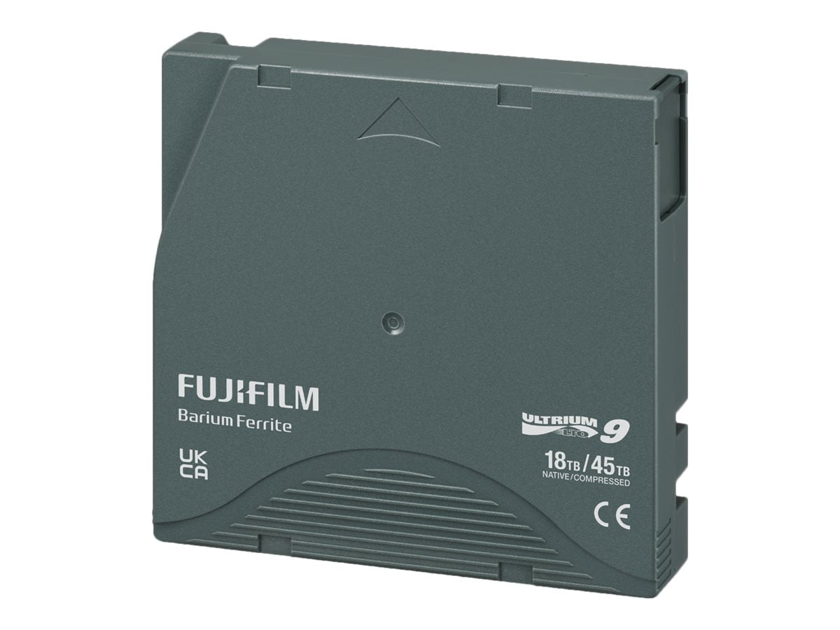 Fujifilm LTO Ultrium9 18TB Native 45TB Compressed Tape Cartridge w/Case ...