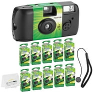 Fujifilm QuickSnap Flash 400 Disposable Single-Use 35mm Camera with ...