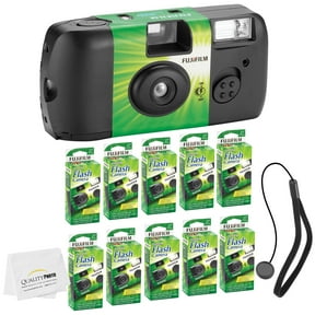 Fujifilm QuickSnap Flash 400 Disposable Single-Use 35mm Camera with ...