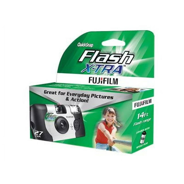 Fujifilm QuickSnap Flash X-TRA 800 - Single use camera - 35mm - Walmart ...