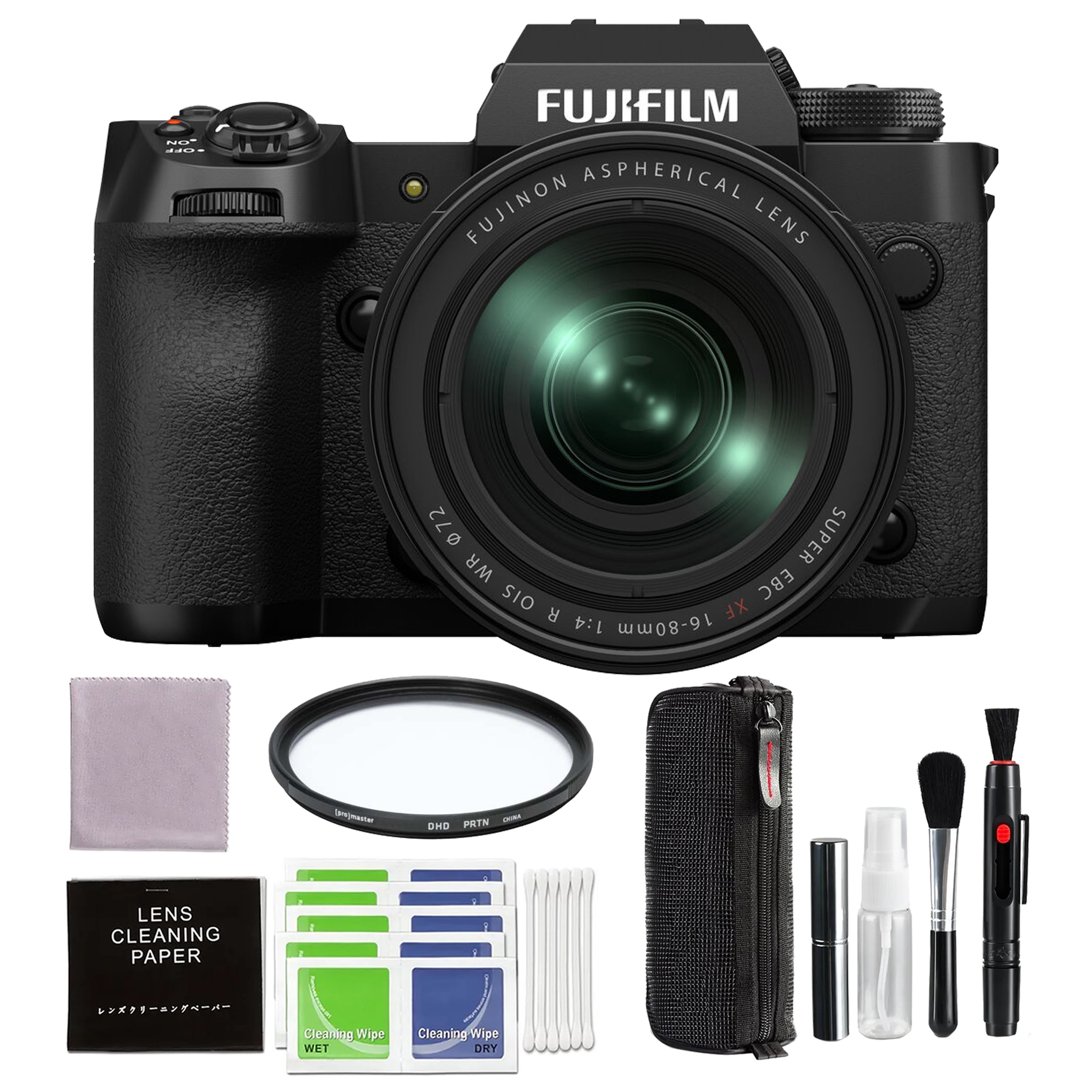 Fujifilm X-H2 Mirrorless Camera with XF16-80mm Lens with 72mm Digital ...