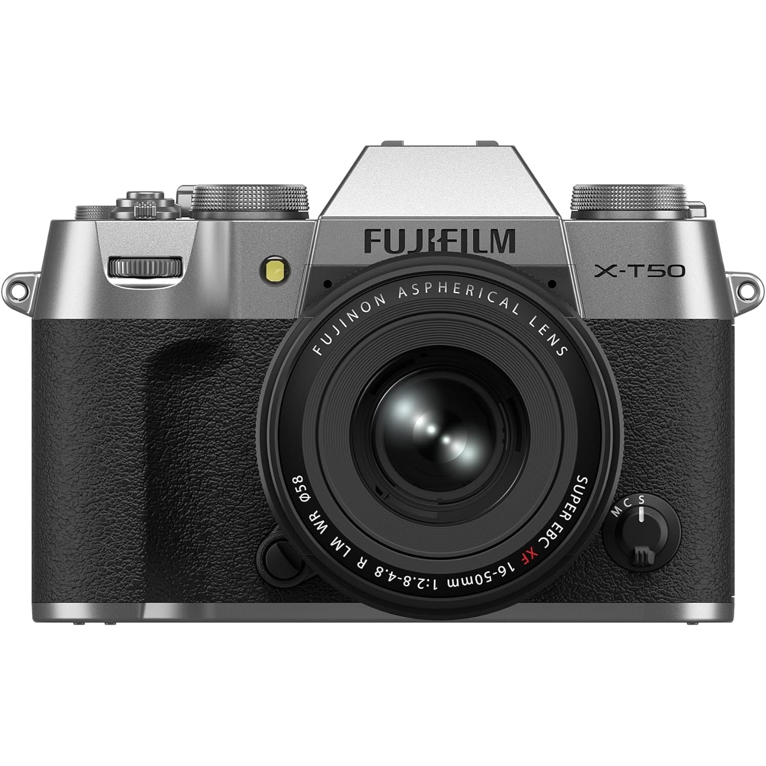 Small Fujifilm X-T50 Mirrorless Digital Camera (Silver) w/ XF16-50mmF2 ...