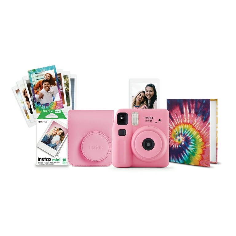 Fujifilm instax Mini SE Instant Camera with Case, Album, 10 Fujifilm instax Mini SE Instant Camera with Case, Album, 10