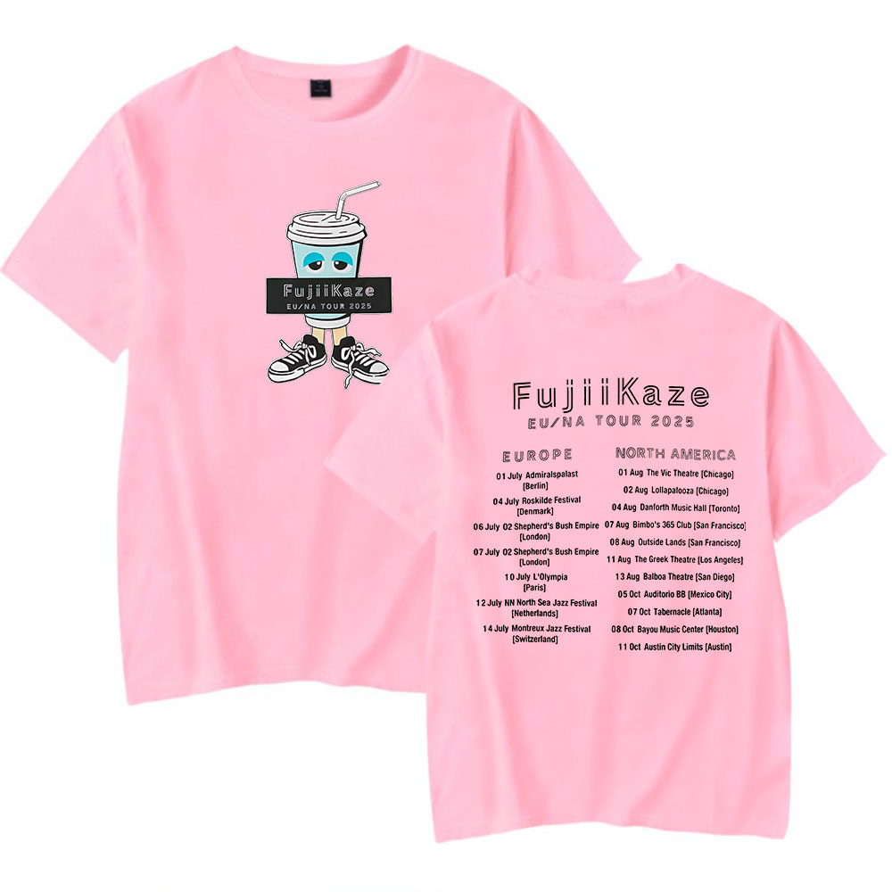 Fujii Kaze Europe and North America Tour 2025 Merch T-shirts Women Men ...