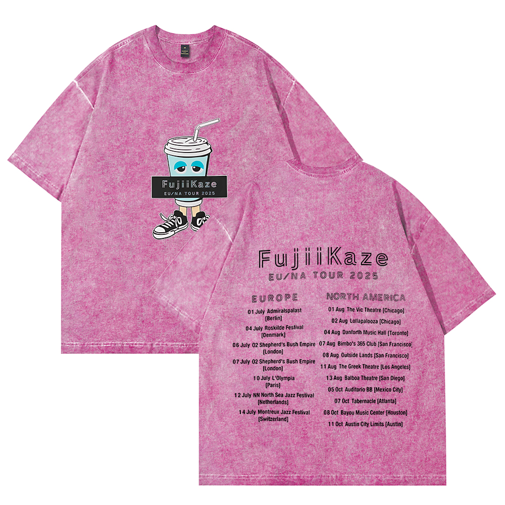 Fujii Kaze Europe and North America Tour 2025 Tee Merch Men Women ...