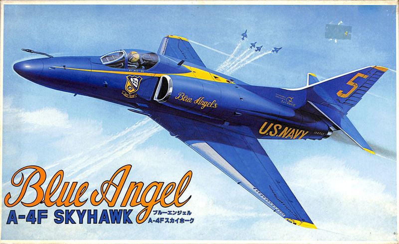 Fujimi 1:48 A-4 F Skyhawk Blue Angel Plastic Aircraft Model Kit #5A47U ...