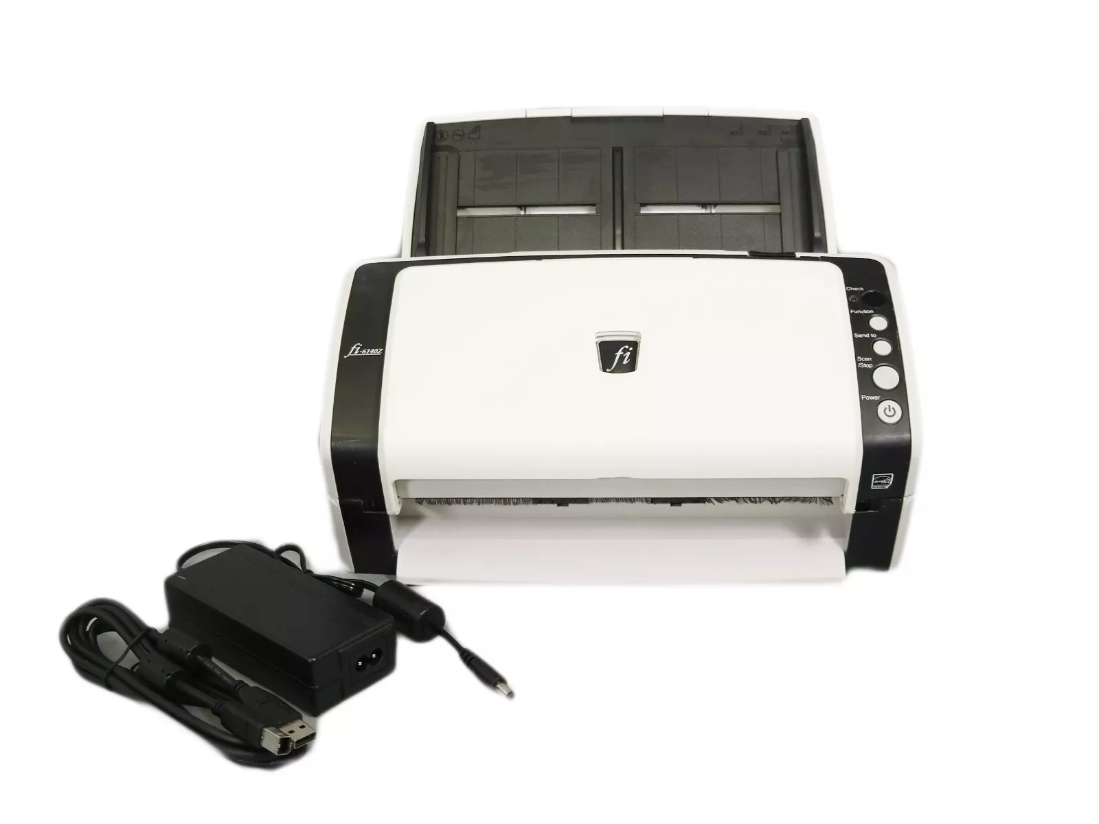 Pre-Owned Fujitsu Fi-6140Z Pass-Through Color Duplex Document Scanner ...