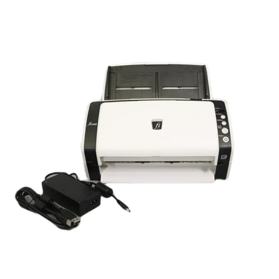 Pre-Owned Fujitsu Fi-6140Z Pass-Through Color Duplex Document Scanner ...
