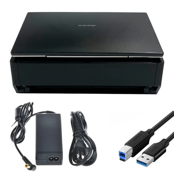 Pre-Owned Fujitsu ScanSnap iX500 Color Duplex Pass-Through Wireless ...