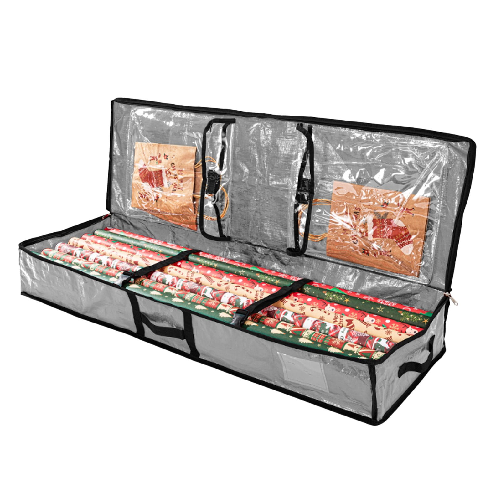 Fukaraa Gift Wrap Storage Organizer, Easily organize Wrapping Paper ...