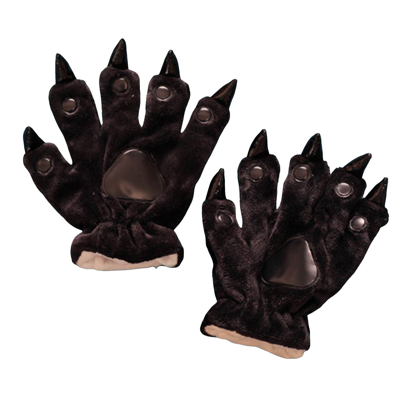 Fukaraa Hairy Hands Animal Furry Claw Paw Gloves Werewolf Wolf Bear ...