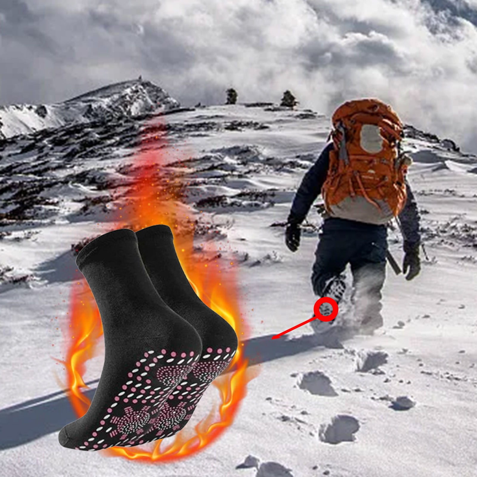 Fukaraa Trendy 2024 Self-Heating Foot Circulation Therapy Socks Fashion ...