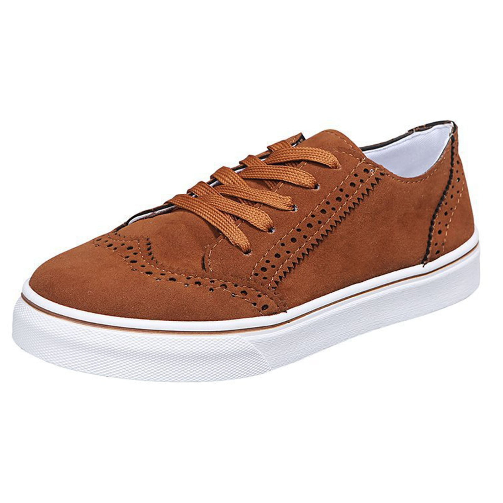 Fukaraa Women's Retro Sneakers with Arch Support Four Seasons Casual ...