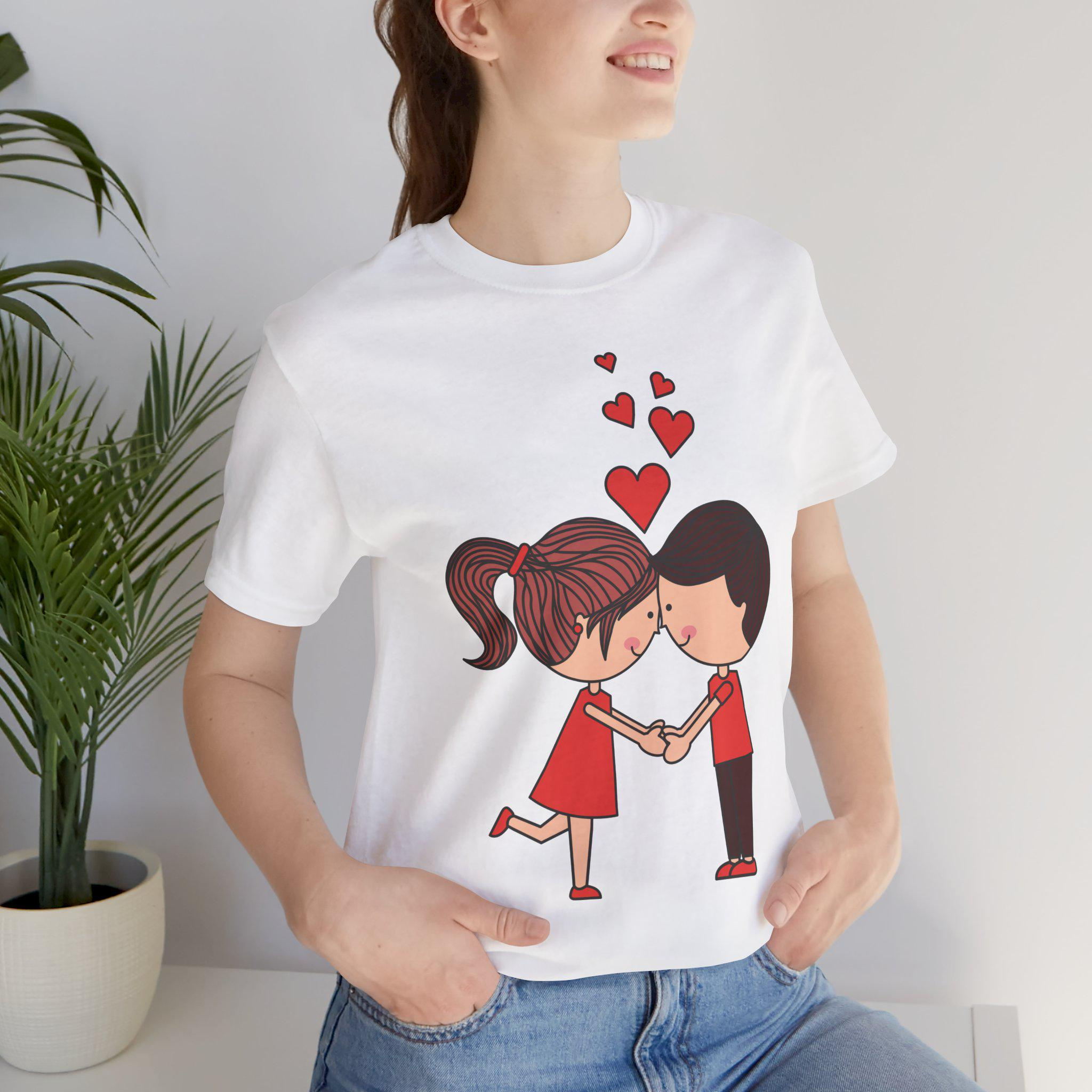Fukika Celebrate Love in Style: 'Couple Holding Hands' Valentines T ...