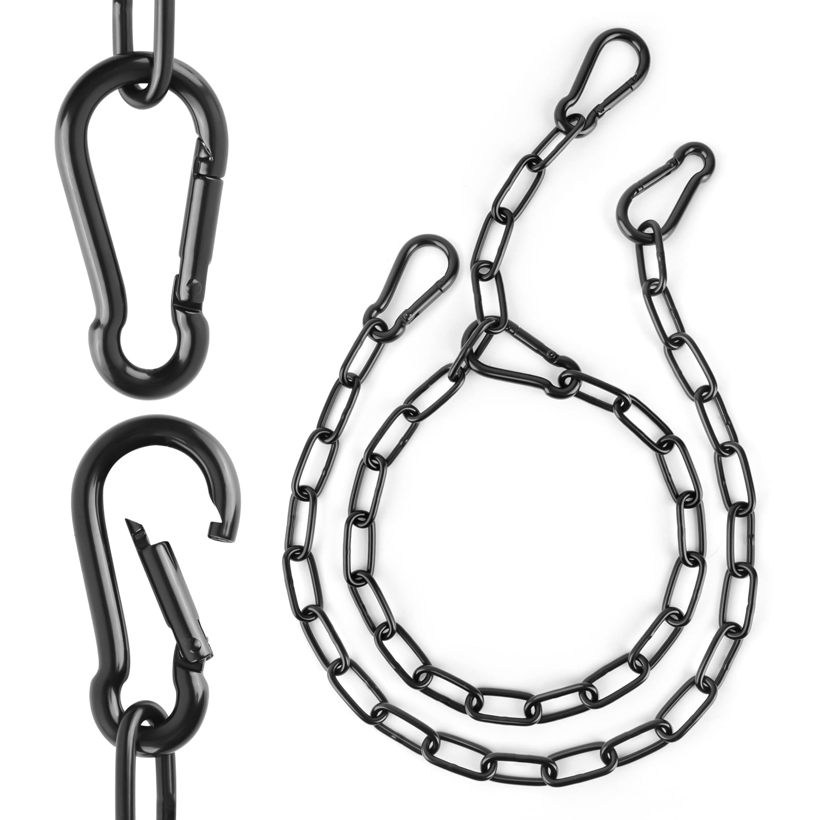 Fukushima Gate Link Chain Lock, 20" Stainless Steel Chain with ...