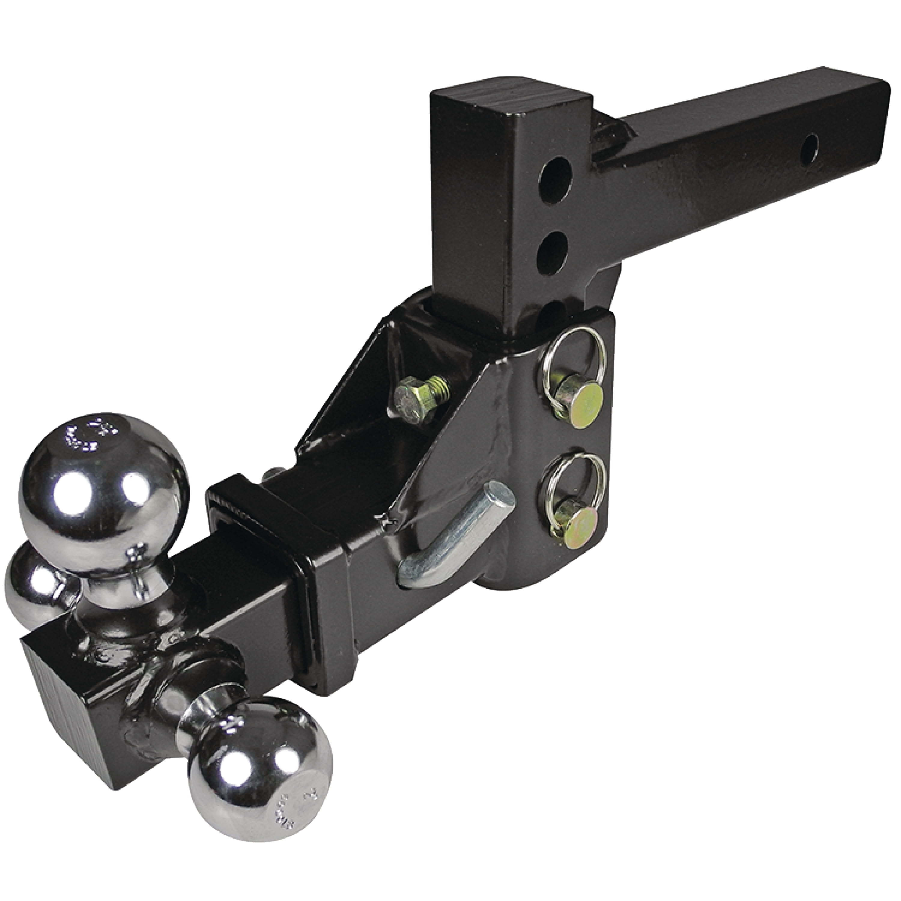 FulTyme RV Adjustable Tri-Ball Hitch, 3.5K, 6K, & 10K lb. Capacity, 4. ...