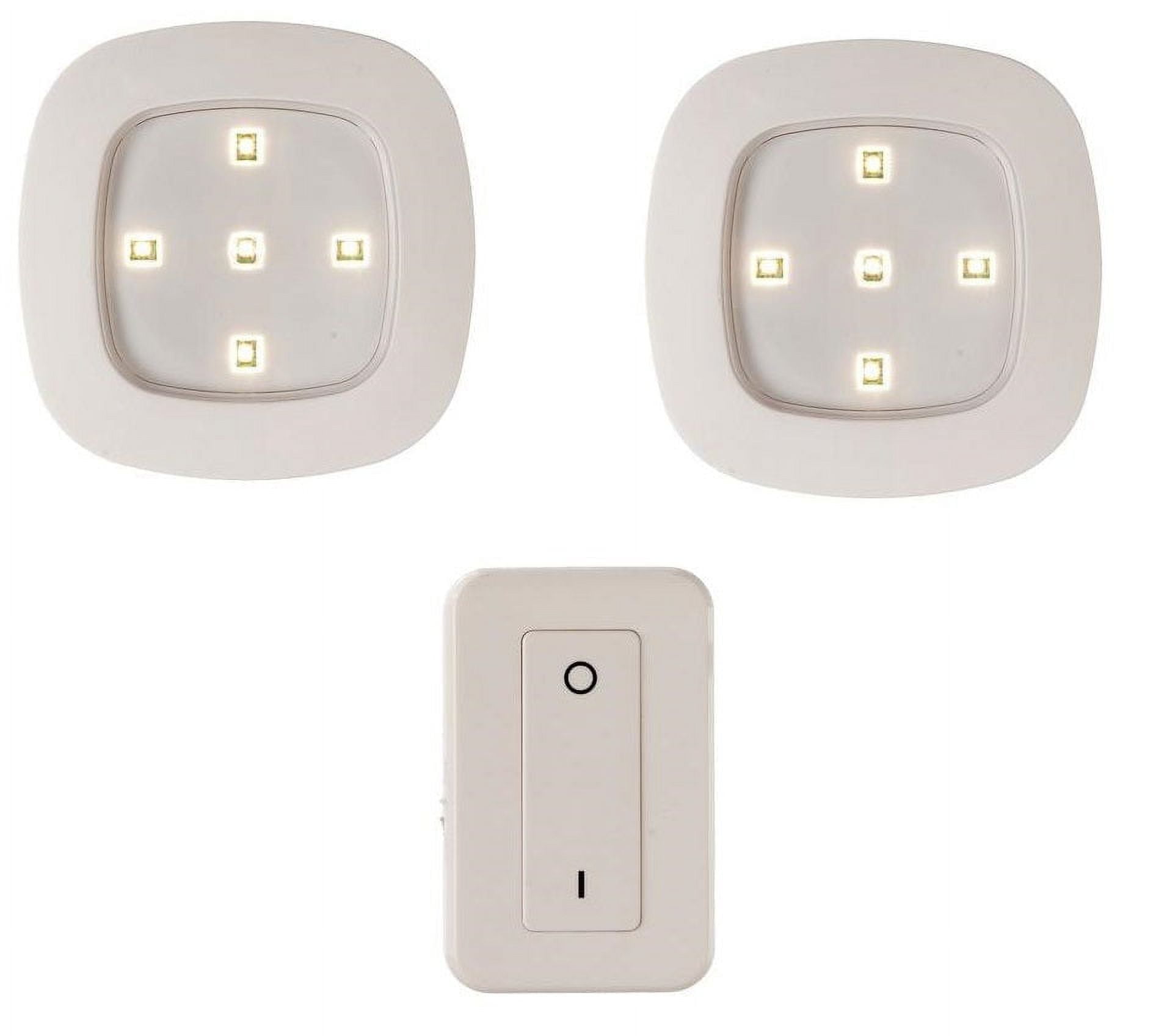 Fulcrum 30022-308 Wireless Remote Control LED Lighting System, White ...