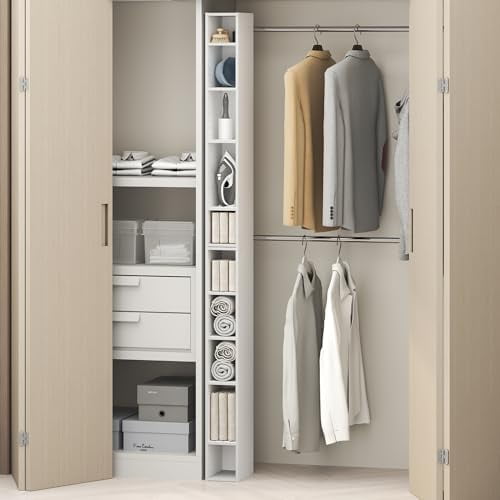 Fulda 10-Tier Closet Organizers and Storage, Open Shelf, Storage ...