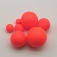 Fule 10 X 15mm Fishing Floats Bobber Ball Beads Foam Strike Indicators ...