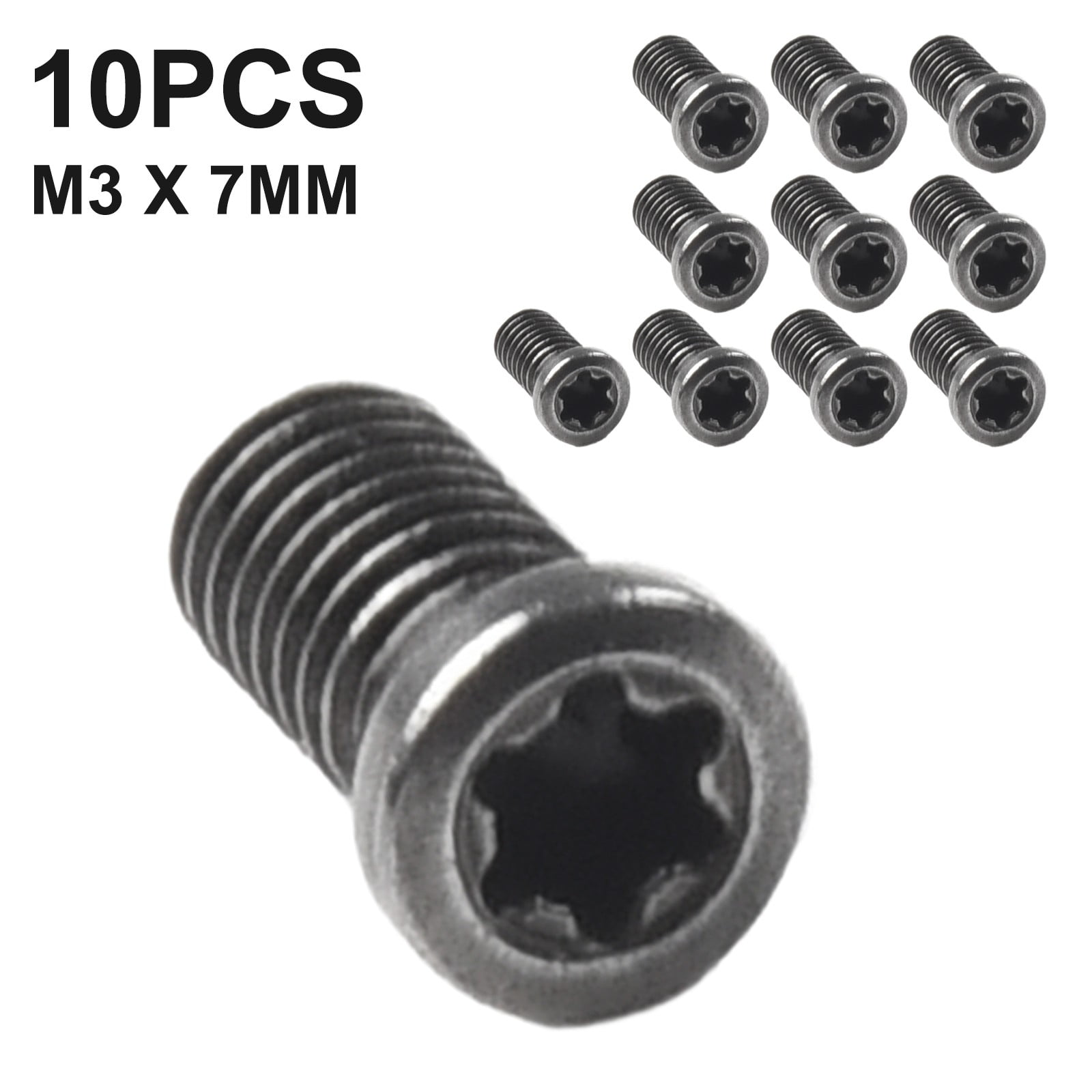 Fule 10PCS Torx Screws M2 M2.5 M3 M3.5 M5 For Replacing Carbide Inserts ...