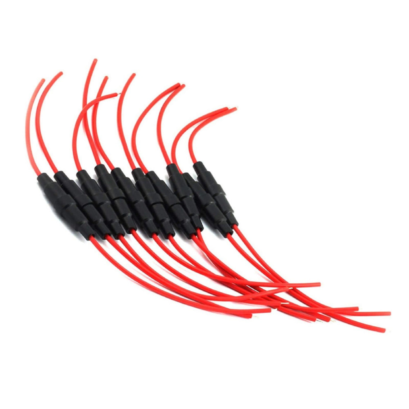 Fule 10pcs 6x30mm Inline Fuse Holder Fast-Blow Screw Type Fuse Holder ...