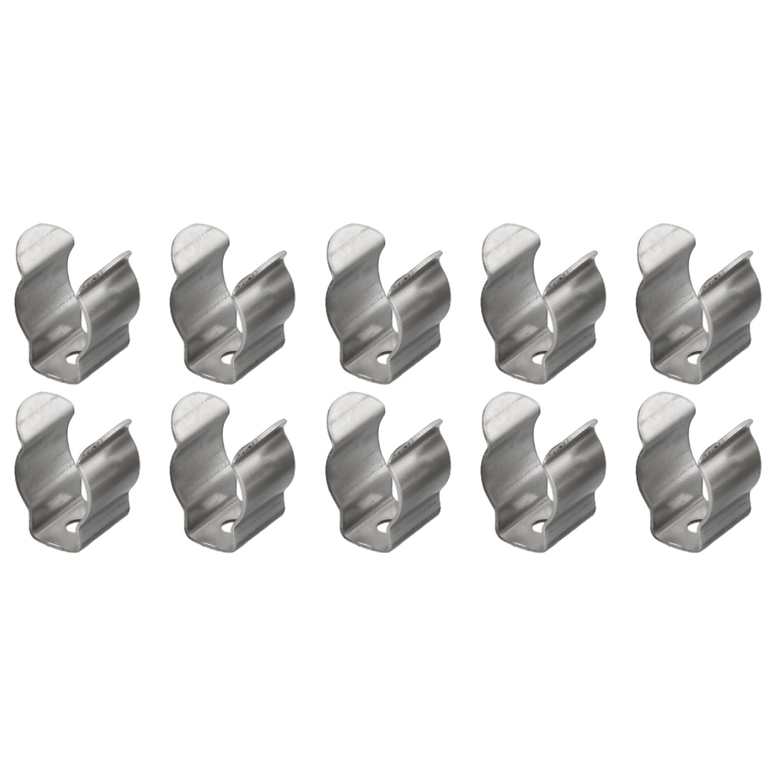 Fule 10pcs Spring Terry Clips Clamp Tool Clips Snap Shed Open / Closed ...