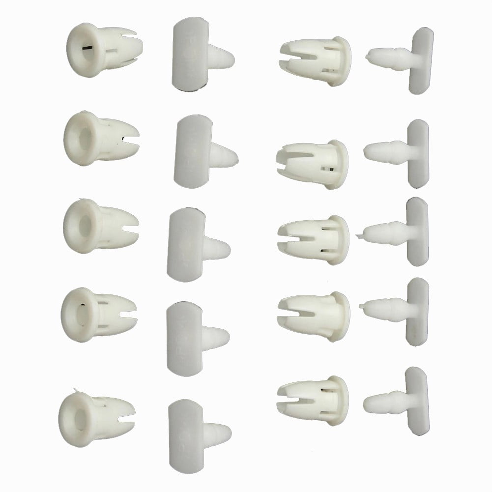 Fule 10set Side Skirt Door Sill Card Panel Overlay Repair Trim Clips ...