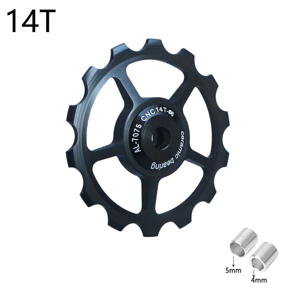 Fule 11-17T Wheel MTB Ceramic Bearing-Jockey Pulley Road Bike Bicycle Rear Derailleur Parts ...